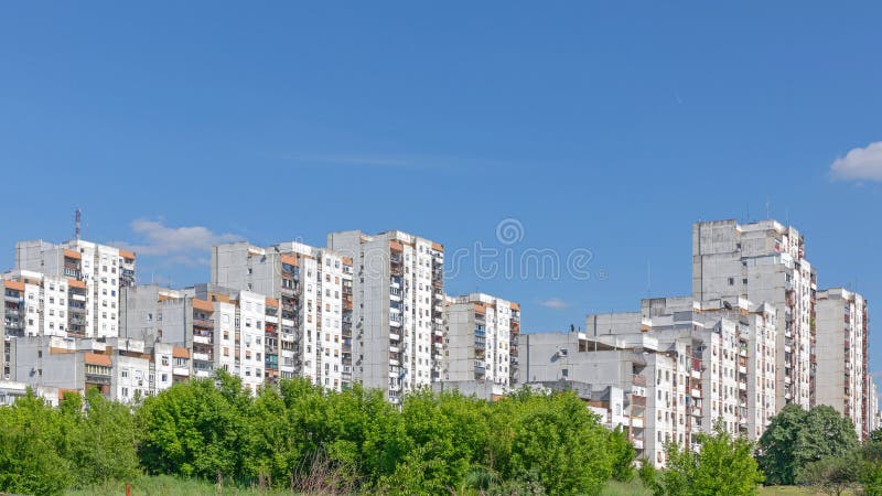 Concrete Building Blocks stock image. Image of balkans - 278520751
