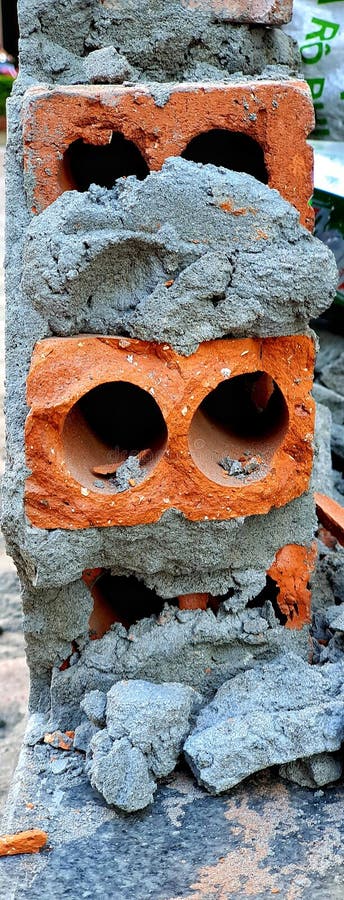 Concrete Building Blocks in a Pile Stock Photo - Image of coronavirus ...