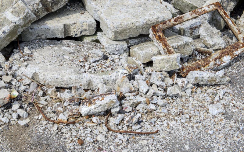 Concrete building ruins stock photo. Image of line, design - 72781044