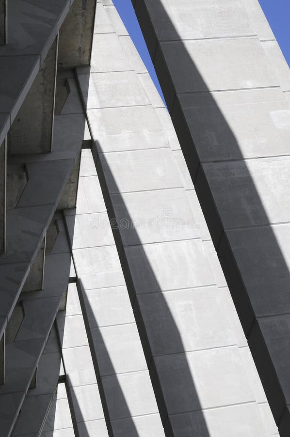 Concrete buttresses stock photo. Image of london, architecture - 29089636
