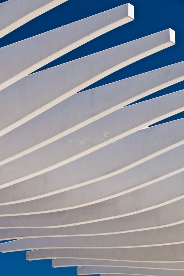 Concrete canopy structure stock photo. Image of fins - 27934150