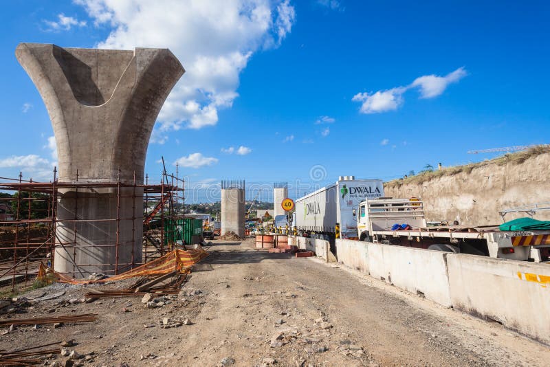 Construction Highway Intersection Traffic Editorial Photo - Image of ...