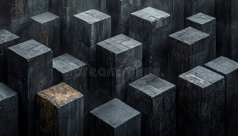 Concrete Construction Industry Pattern Architecture Shape Stack Cube ...