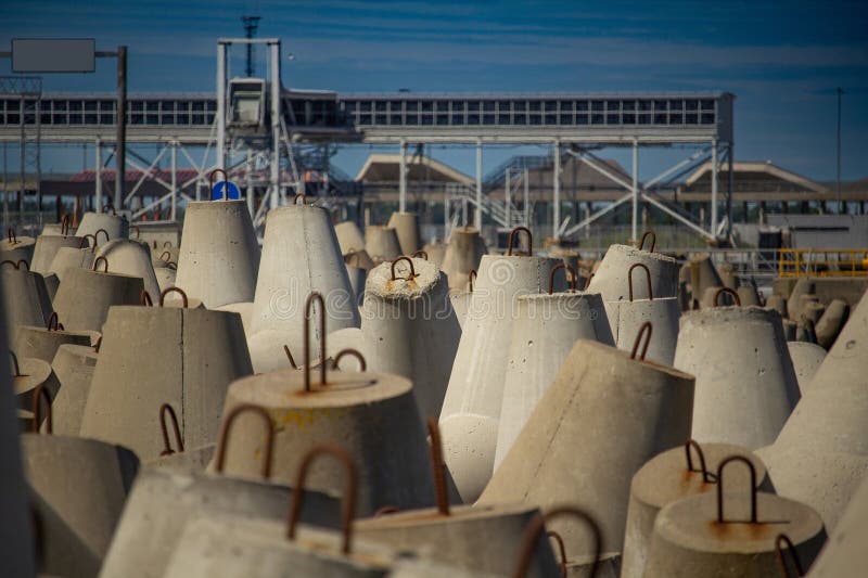 Concrete Constructions As Guard Protect Port Structure from Sea Wave ...