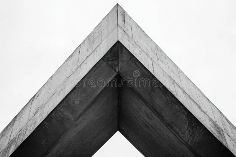 Concrete Structure in Geometric Design with a Modern Aesthetic ...