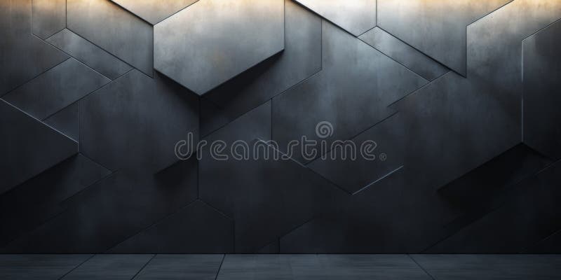 Concrete Creative Abstract Geometric Wallpaper. Stock Illustration ...