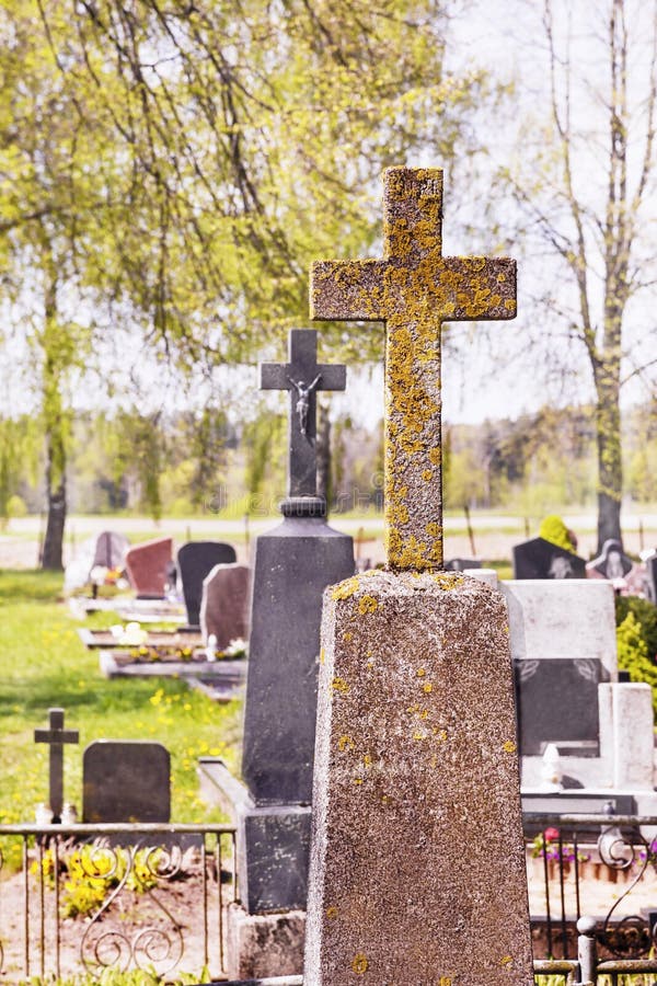 Concrete cross stock image. Image of christian, crucifix - 71064695