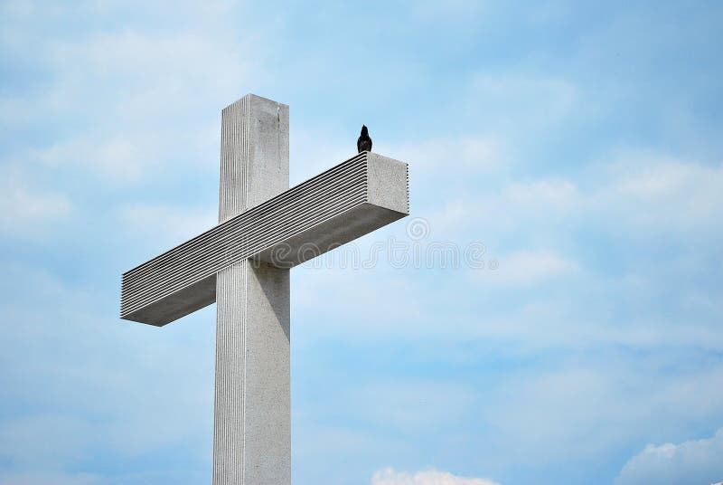 Concrete Cross Beams are Connected To Concrete Columns for a Factory ...
