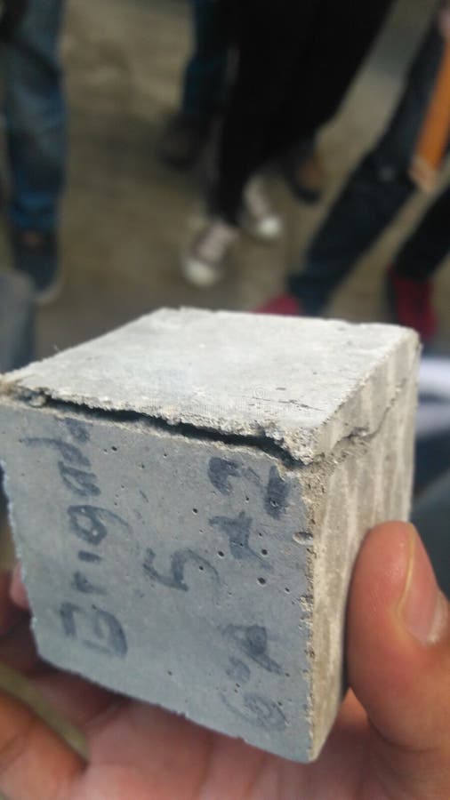 Concrete Cube. ASTM Concrete Test Stock Image - Image of building ...