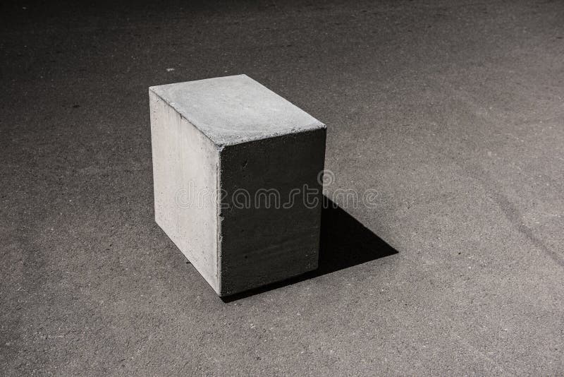 Concrete Cube Specimen for Crushing Cube Test. Stock Image - Image of ...
