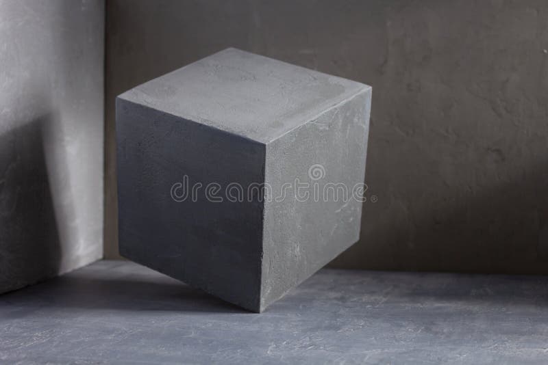 Concrete Cube Specimen for Crushing Cube Test. Stock Image - Image of ...
