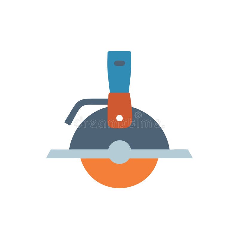 Concrete Cutter Blade Icon for Tools Stock Illustration - Illustration ...