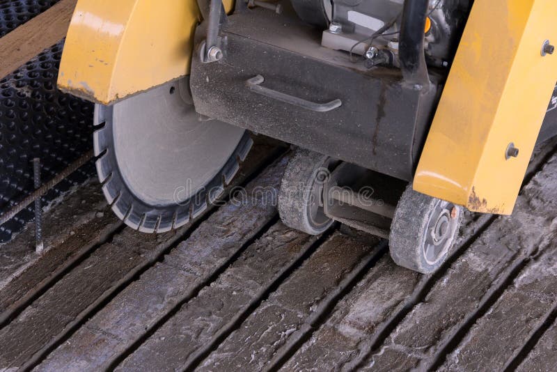 Concrete Cutting Machine. Equipment for the Processing of Concrete ...