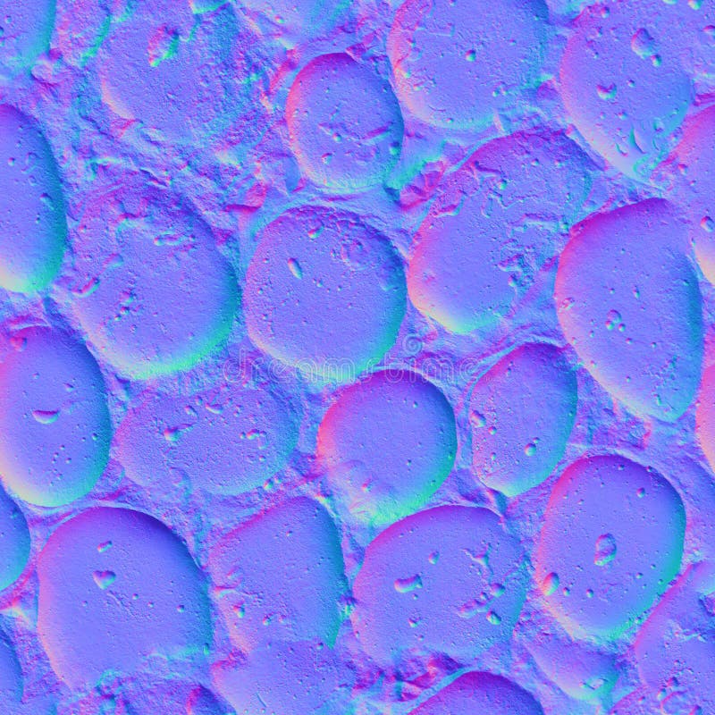 Grooved Concrete Normal Map