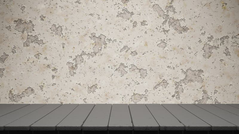 Concrete Decorative Wall Cement, Textured Background. 3d Render Stock ...