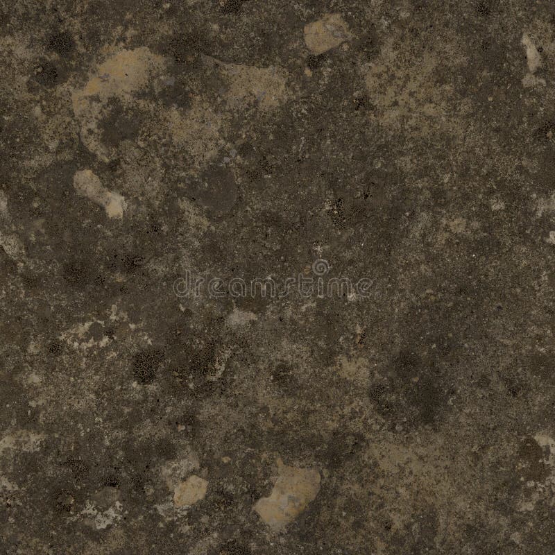 Concrete Dirty Albedo Map, Diffuse Map Texture Stock Illustration ...