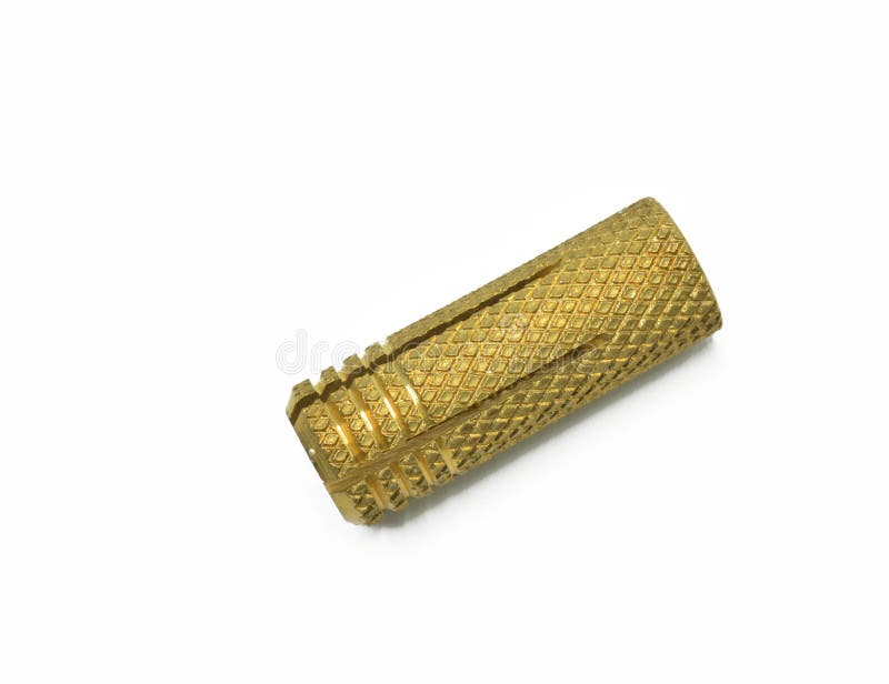 Concrete Drop in Anchor stock image. Image of chain - 275193333