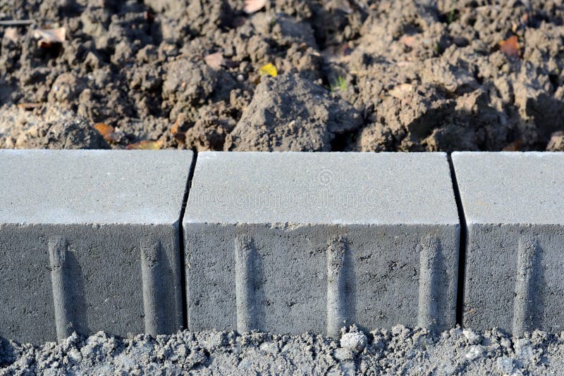 Concrete edge stock image. Image of curbs, design, craft - 27165849