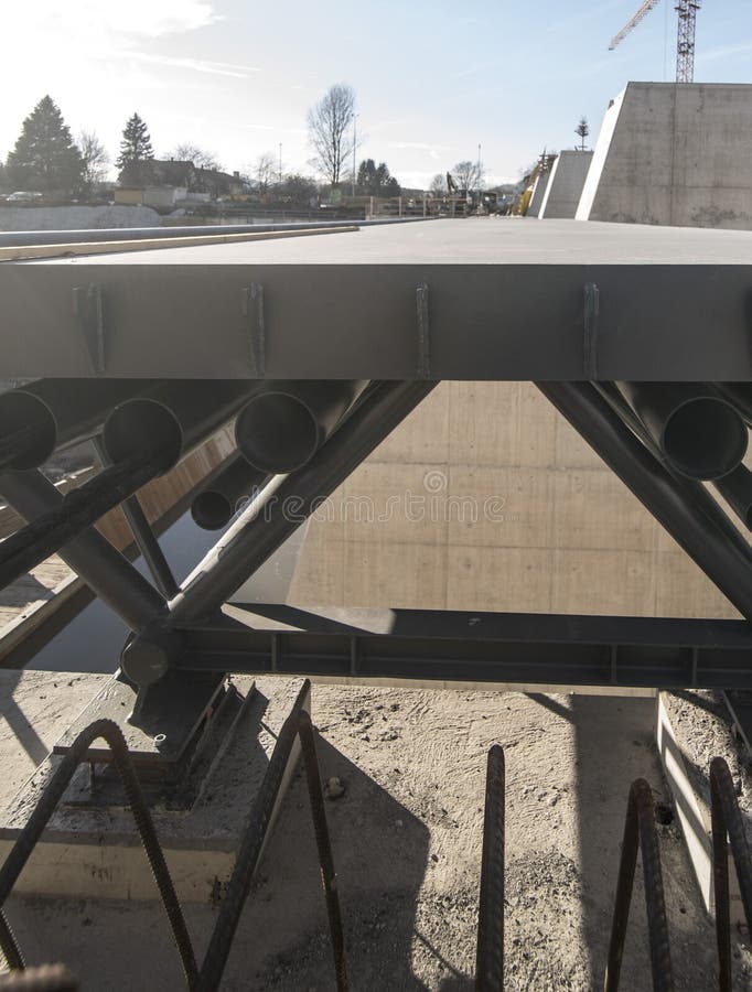 Concrete Engineering or Concrete Construction Stock Image - Image of ...