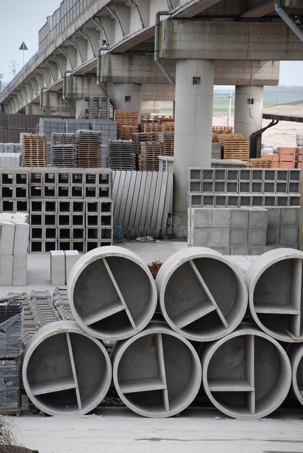 Concrete Factory 4 stock image. Image of tough, concrete - 4936943