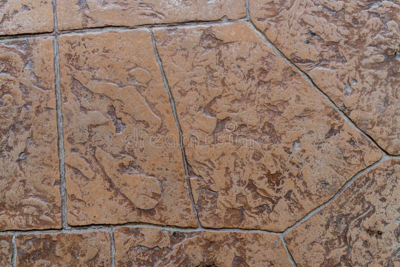 Concrete floor pattern stock image. Image of brown, retro - 73399987