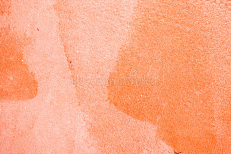 Concrete Floor with Protection Layer, Orange Background with Structure ...