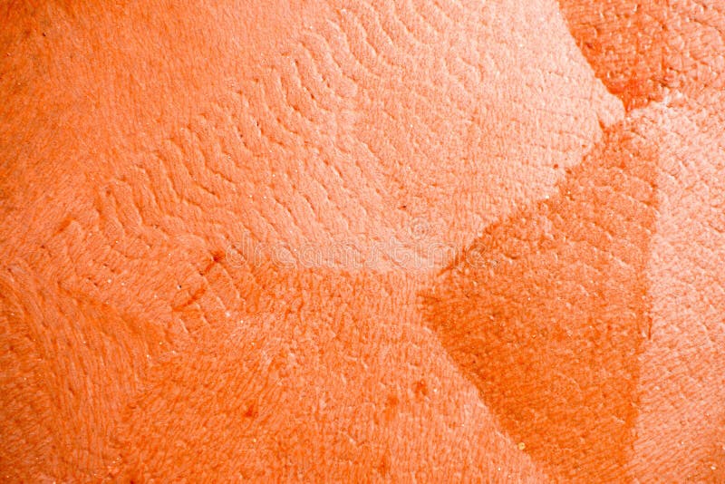 Concrete Floor with Protection Layer, Orange Background with Structure ...