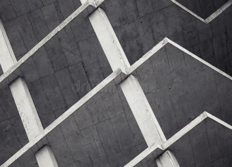 Under Construction. Texture of Old Building Facade Stock Image - Image ...