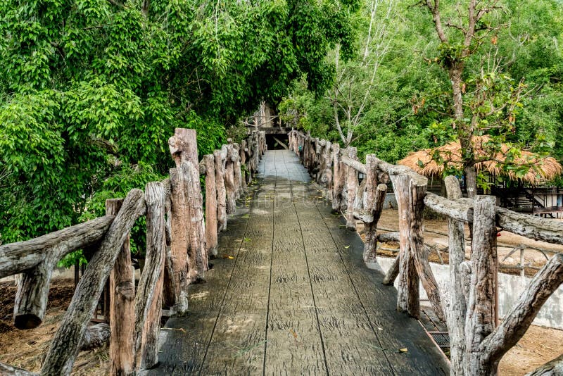 Concrete Footbridge Over the Stream Stock Photo - Image of countryside ...