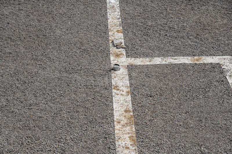 Concrete Foundation and Backfilling of Rubble. Stock Photo - Image of ...