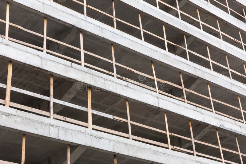 Concrete frame building stock image. Image of housing - 43462685