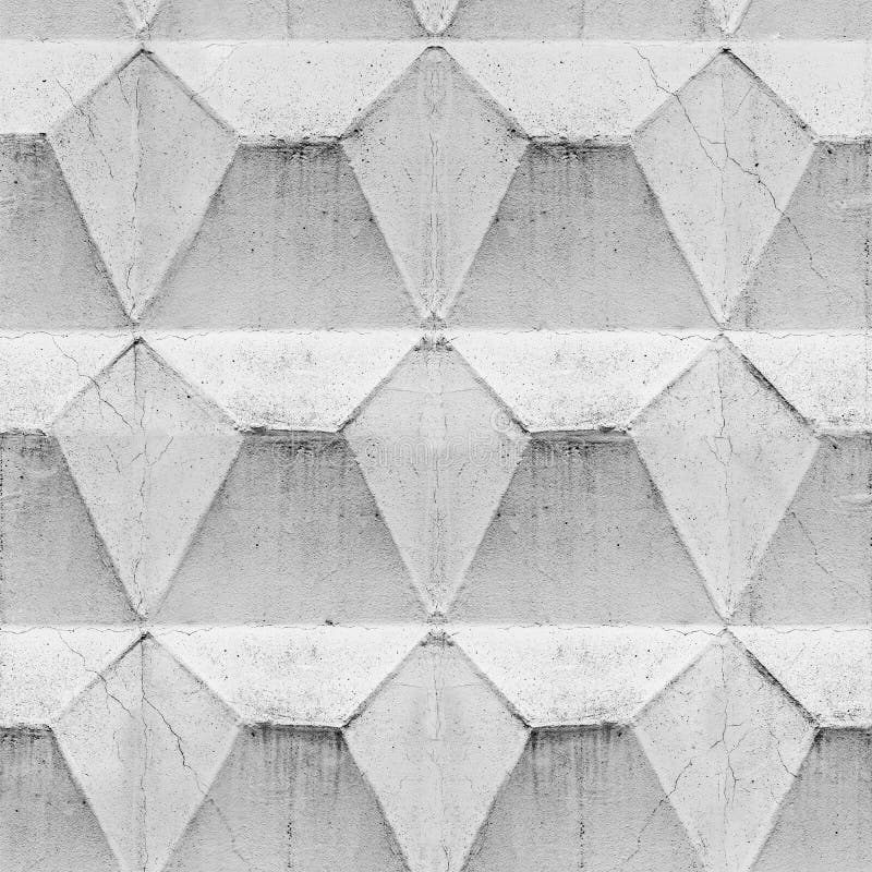 Concrete Geometric Structural Rib Beams of a Building Stock Photo ...
