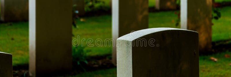 Concrete Graves on Cementery Rest in Peace Stock Image - Image of ...
