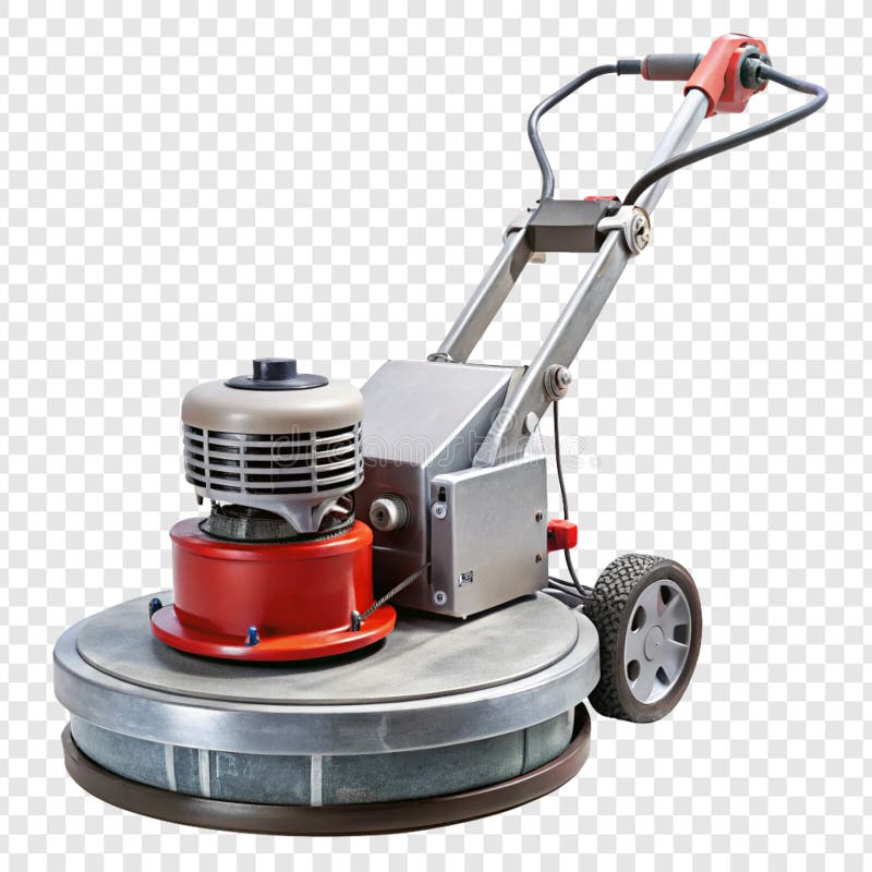 Concrete Grinder Isolated on Transparent Background Stock Illustration ...