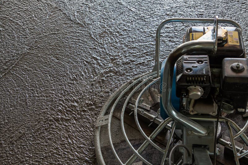 Concrete grinding process stock photo. Image of floor - 67901348