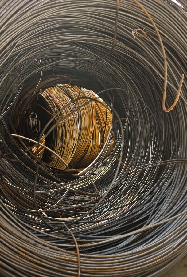 Concrete iron stock image. Image of work, building, reinforcement ...