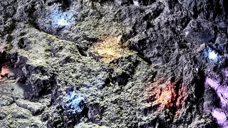 Concrete after Long Erosion Color Stock Photo - Image of disaster ...