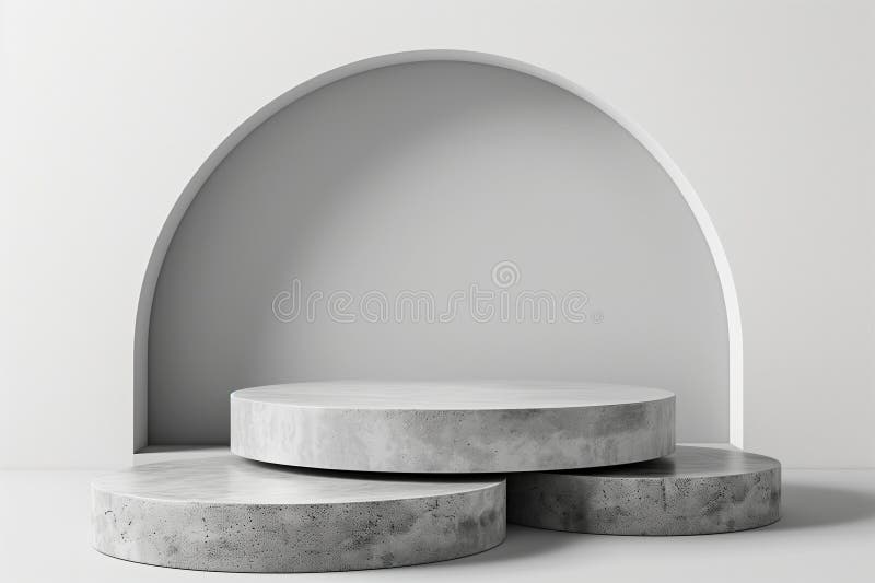 Stacked Circular Stone Platforms Stock Illustrations – 15 Stacked ...