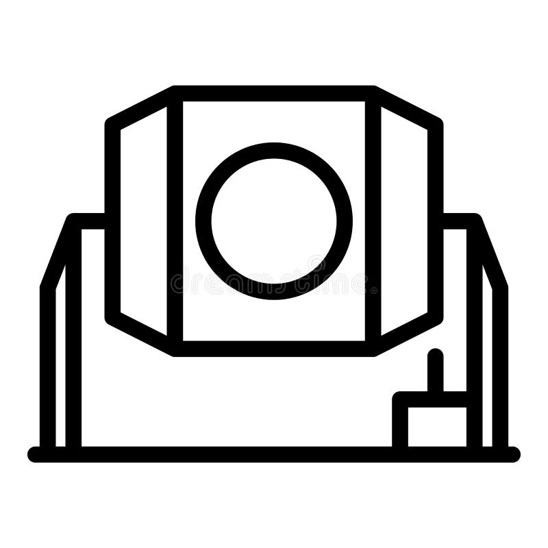 Concrete Mixer Icon Outline Vector. Cement Truck Stock Vector ...
