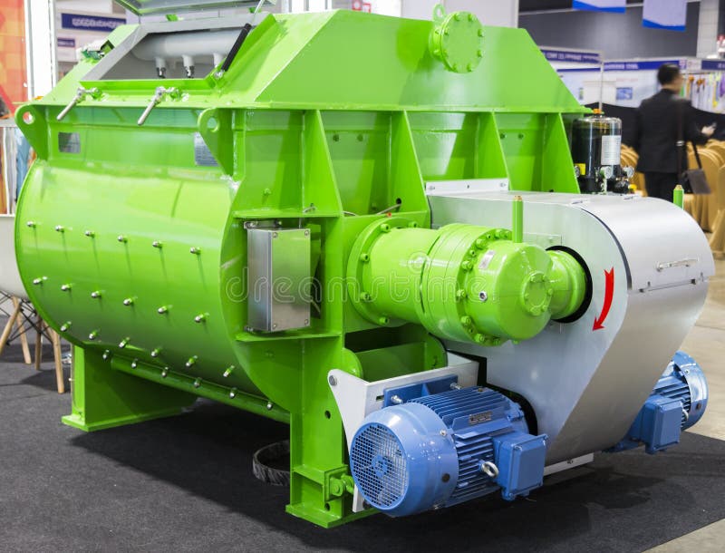 The Concrete mixer unit stock photo. Image of cement - 118949848