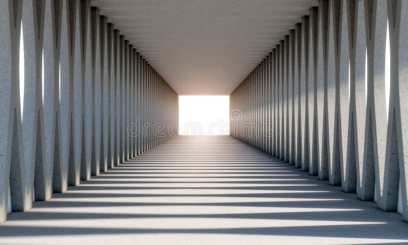 Abstract 3d structure stock illustration. Illustration of construction ...