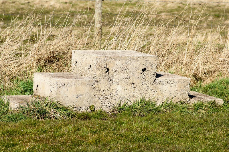 Concrete mounting block stock image. Image of conrete - 51301715