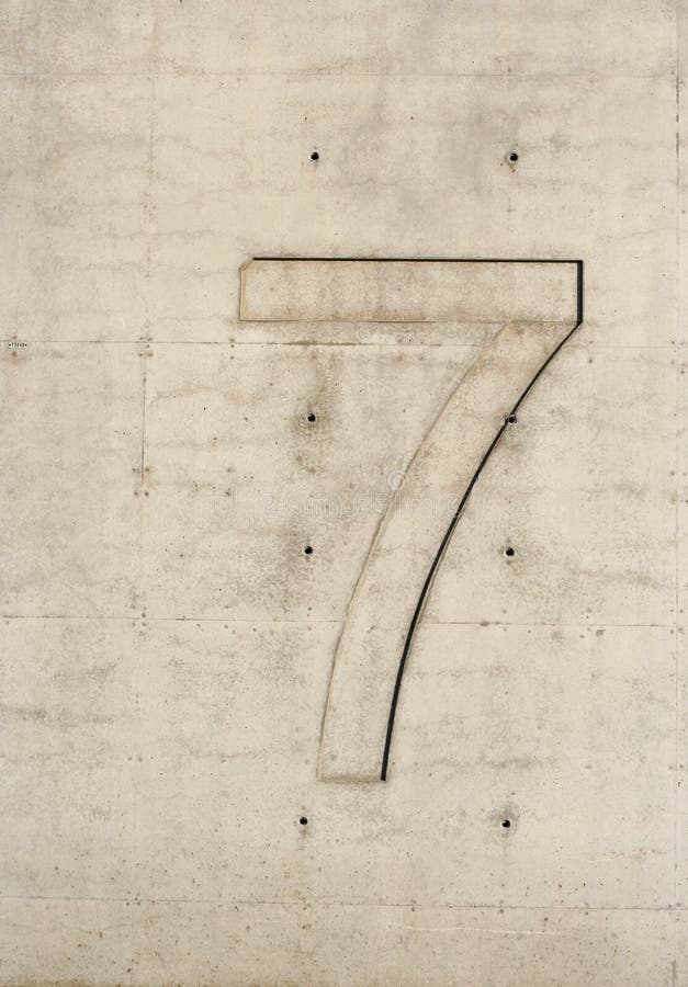 Concrete numbers stock image. Image of code, pattern, sequential - 1024051