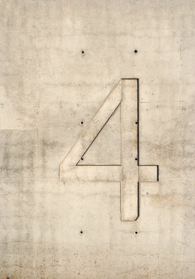 Concrete numbers stock image. Image of code, pattern, sequential - 1024051
