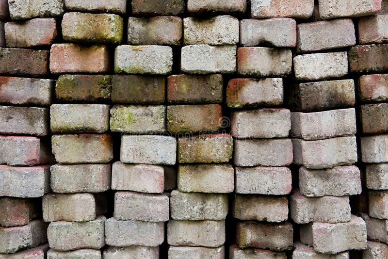 Concrete pave block old stock photo. Image of object - 40198152