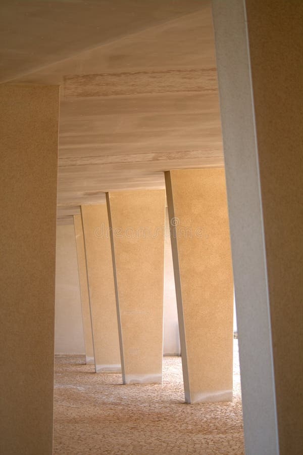 Concrete pillars stock image. Image of concrete, building - 42985765