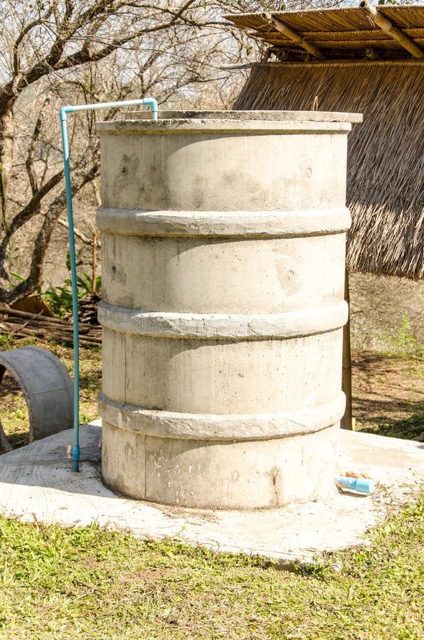 Concrete Pipe for Water Storage Stock Photo - Image of pipe, road: 51169834