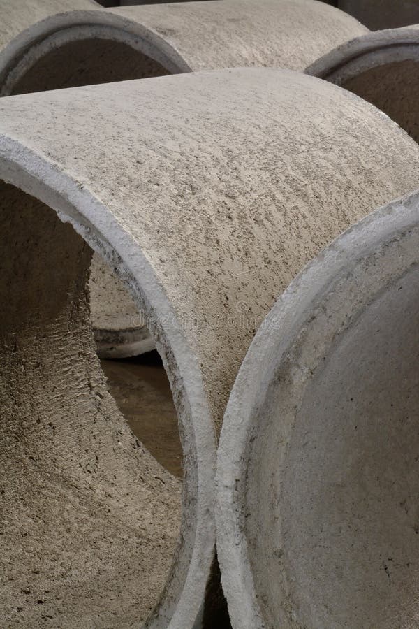 Concrete pipes stock photo. Image of cement, conduits - 72727050