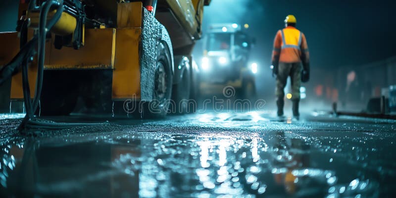 Concrete Pump Operators Use Luminous Guides To Control Flow Accurately ...