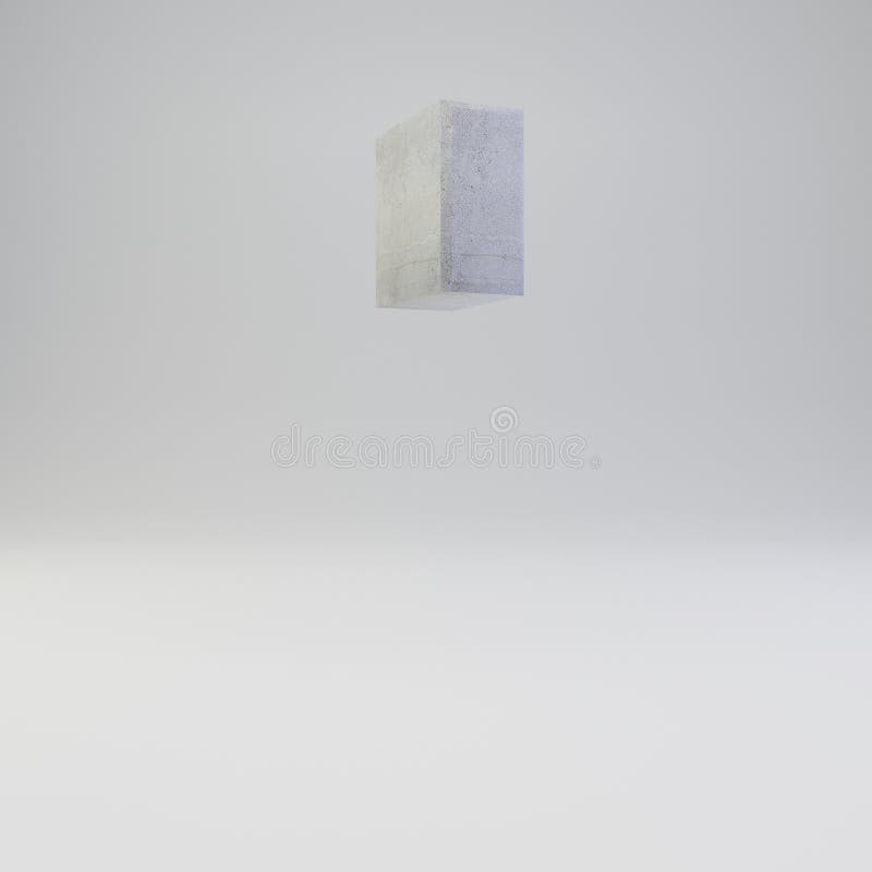 Concrete Quotes Symbol with Plaster Texture Isolated on White ...